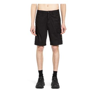 Stone Island Paracadute Cargo Shorts - - Shorts - Herren - Schwarzk - W31