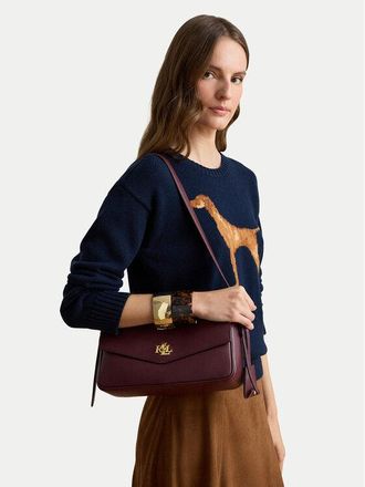 Lauren Ralph Lauren Handtasche 431P16684004 Dunkelrot