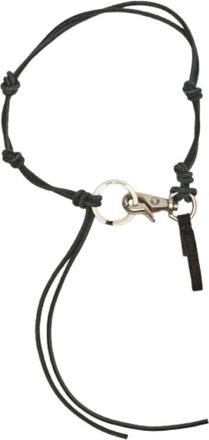 Our Legacy Homme, Accessoires, Noir, Taille: ONE Size Porte-clés en cuir Black Ladon