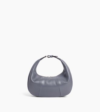 Le Tanneur Petit sac hobo Juliette en cuir grain&eacute;
