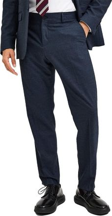 Selected Mens SLHSLIM-TIMELOGAN Blue STRUC TRS B NOOS Hose, Sky Captain/Detail:Structure, 56