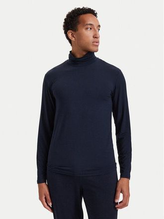 Emporio Armani Rollkragenpullover EM000388 AF25034 UB102 Dunkelblau Slim Fit