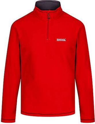 Regatta Homme Micro Zip Neck V&ecirc;tements-de-Travail Hauts-de-Travail Pulls-de-Travail, Rouge Classique, L EU