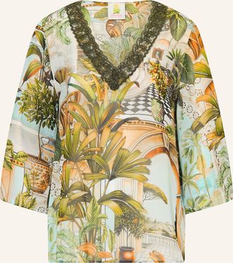 Princess Goes Hollywood Princess Goes Hollywood Blusenshirt Aus Seide Mit 3/4-Arm gruen