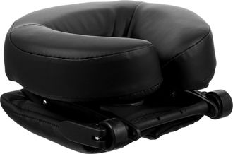 Artibetter POPETPOP Nap Cushion Gesichtskissen Schwarz f&uuml;r B&uuml;ro Nickerchen Massagebett Gesichtsauflage Weiches Atmungsaktives Nackenkissen Komfortabel und Langle