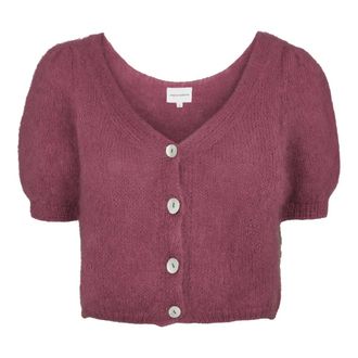 Americandreams Americandreams, Femme, Pulls, Rouge, Taille: 38 FR Harper Cardigan