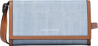 Ermanno Scervino Portefeuille &agrave; bandouli&egrave;re - Femme - Sacs - Bleu - Taille: ONE Size