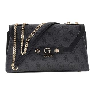 Guess Lindsey Convertible Xbody Flap - - Bags - Damen - Schwarzk - ONE SIZE