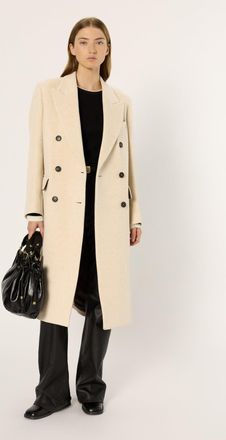 Gerard Darel Manteau mi-long croisé - MOIRA - Naturel
