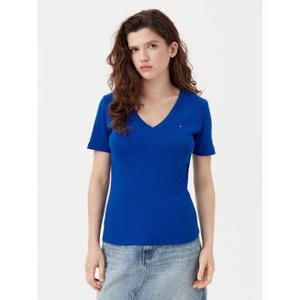Tommy Hilfiger T-Shirt New Cody WW0WW40584 Blau Slim Fit