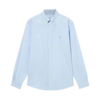 Brooks Brothers Regular Fit Oxford Non-Iron Button Down Hemd - - Shirts - Herren - Blau - XS