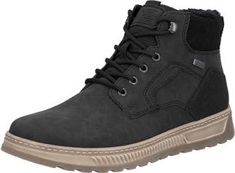 Rieker Homme 37005 Baskets Hautes, Noir, 46 EU