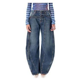 Jean Paul Gaultier Denim Strap Jeans - - Jeans - Damen - Blau - W25