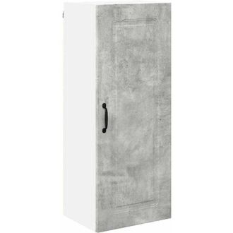 vidaXL Küchenwandschrank Beton Grau 40 x 31 x 100 cm Holzwerkstoff vidaXL