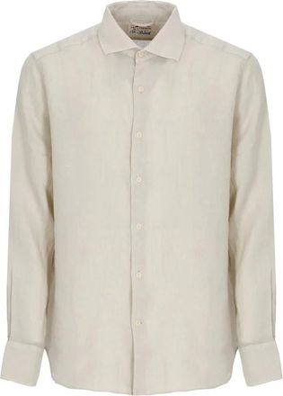 Saint Barth Homme, Chemises, Beige, Taille: M Pamplona Shirt
