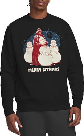 Star Wars Darth Vader Merry Sithmas Christmas Unisex-Sweatshirt, Schwarz, Schwarz, XL