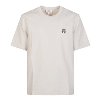 Maison Kitsun&eacute; Herren, Oberteile, Wei&szlig;, MGr&ouml;&szlig;e