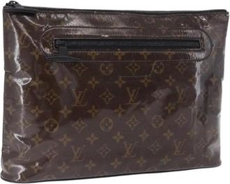 Louis Vuitton Pre-owned Pochette Cosmos Clutch - Femme - Pre-owned - Brun - Taille: ONE Size