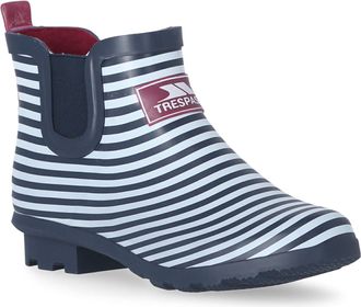 Trespass Bex Womens Ankle Wellies - NAVY STRIPE 37
