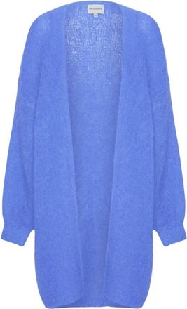 Americandreams Americandreams, Femme, Pulls, Bleu, Taille: 38/40 FR Lee Midi Cardigan