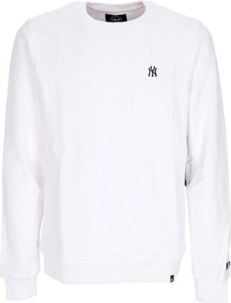 47 Brand Homme, Sweatshirts et sweats &agrave; capuche, Blanc, Taille: XL Base Runner Burnside Crew