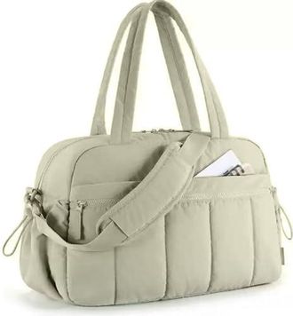 Generic Grand sac fourre-tout matelass&eacute; pour ordinateur portable pour femme, sac &agrave; main l&eacute;ger pour enseignant, infirmi&egrave;re, sac &agrave; bandouli&egrave;re pour universit&eacute;, 