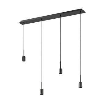 Osram Decor Needle Pendant Linear 4xE27 Dark Grey