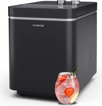 Klarstein Klarstein IceCraft Machine &agrave; gla&ccedil;ons - 12 kg/24 h, Gla&ccedil;ons en 6 min, 2 tailles, machine &agrave; gla&ccedil;ons maison, petite machine &agrave; gla&ccedil;ons, design moderne