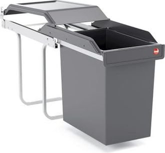 Hailo Poubelle de cuisine encastrable 24L Hailo Single Box