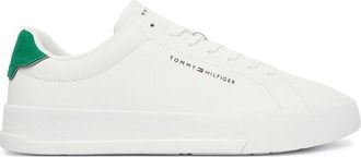 Tommy Hilfiger Sneakers Th Court Lth Detail Ess FM0FM05367 Weiß