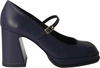 Elvio Zanon Femme, Chaussures, Bleu, Taille: 36 EU Escarpin &agrave; bride cheville