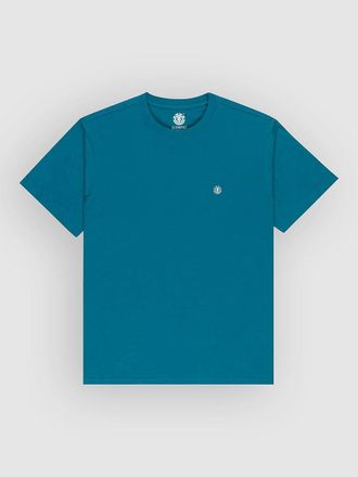 Element Icon Embroidery T-Shirt mallard blue