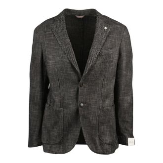 L.B.M. 1911 Blazer Sfiancata - - Jackets - Herren - Schwarzk - M