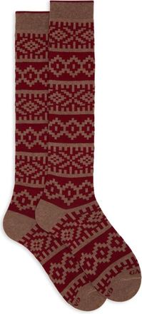 Gallo Gallo, Femme, Sous-vêtements, Multicolore, Taille: ONE Size Chaussettes Longues à Motifs