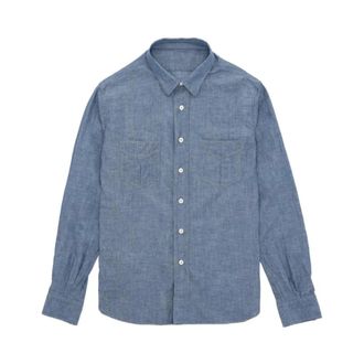 Fortela Homme, Chemises, Bleu, Taille: M Osumi Chambray Shirt