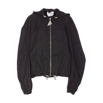 The Attico Damen, Jacken, Schwarzk, XSGr&ouml;&szlig;e