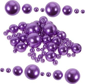 NUOBESTY 110 St&uuml;ck Teiliges Vasef&uuml;llperlen Schwimmende Deko perlen in Tiefem Verschiedene Edle Fake perlen f&uuml;r Glasvasen Hochzeit Party DIY blumendekoration