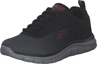 Skechers Homme Track Ripkent Zapatillas-hombre, Garniture Anthracite En Filet Noir, 39.5 EU