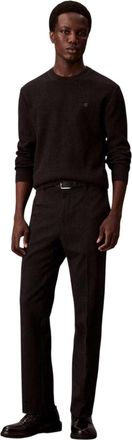 Calvin Klein Pullover f&uuml;r Herren, Waffelstrick (Schwarz)