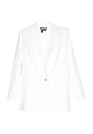Dreimaster Dreimaster Blazer Frauen cremefarben