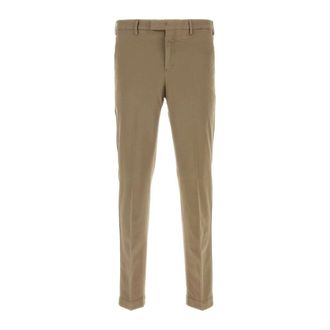 Pantaloni Torino Stretch Baumwollmischung Cappuccino Hose - - Trousers - Herren - Beige - S