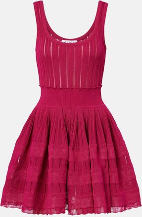 Alaia Ala&iuml;a Minikleid aus Strick