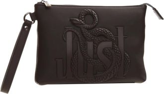 Roberto Cavalli Pochette mit Logo-Pr&auml;gung - - Bags - Herren - Schwarzk - ONE SIZE