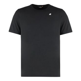 K-Way Adame Baumwoll T-Shirt mit Rundhalsausschnitt - - Tops - Herren - Schwarzk - S