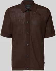 Jack & Jones Regular Fit Freizeithemd in Strick-Optik Modell Owen