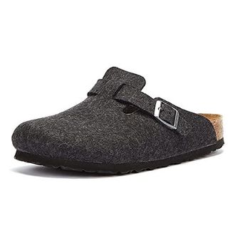 Birkenstock Boston 160371, Chaussures mixte adulte - Anthracite, 39