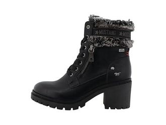 Mustang Jeans Mustang Bottines pour femme - Noir - 15M0122001 - Taille 41 EU, Noir, 41 EU