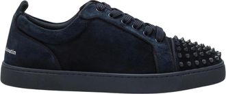 Christian Louboutin Baskets basses Louis Jr Spikes Canopy Orlato - Homme - Chaussures - Bleu - Taille: 41 EU