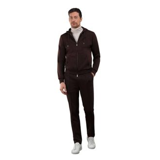 Moorer Homme, Sweatshirts et sweats &agrave; capuche, Brun, Taille: M Matthewfelpa-J