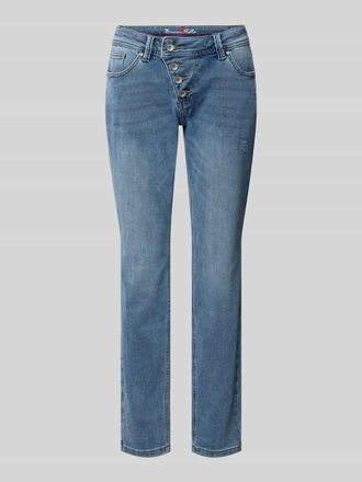 Buena Vista Cropped Jeans mit Knopfleiste Modell Malibu